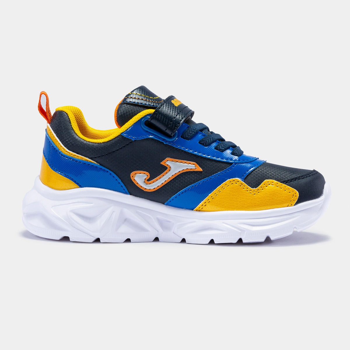 Joma Navy, Yellow and Royal Blue Light Up JR 2203 Trainers ...